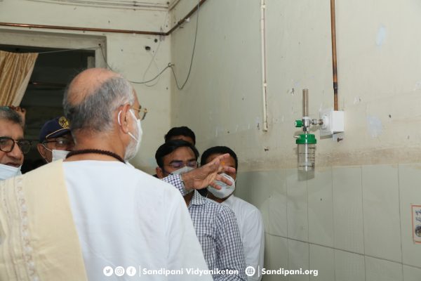 Medical Oxygen Tank dedicated to Porbandar Hospital by Sandipani ...