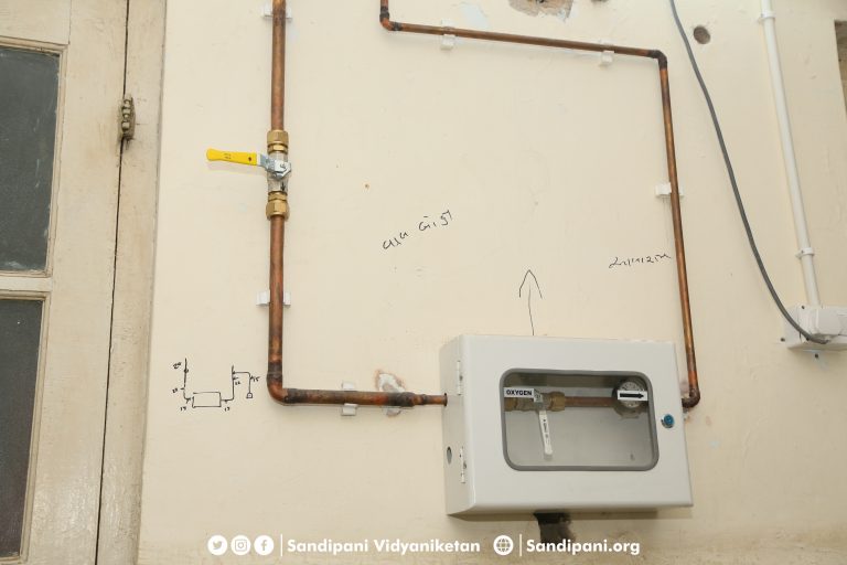 Medical Oxygen Tank dedicated to Porbandar Hospital by Sandipani ...